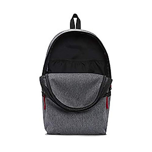 Nike Air Jordan Jumpman Backpack (One Size, Carbon Heather/Gym Red)