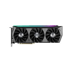 ZOTAC GeForce RTX™ 3070 Ti AMP Holo 8GB GDDR6X 256-bit 19 Gbps PCIE 4.0 Gaming Graphics Card, HoloBlack, IceStorm 2.0 Advanced Cooling, Spectra 2.0 RGB Lighting, ZT-A30710F-10P