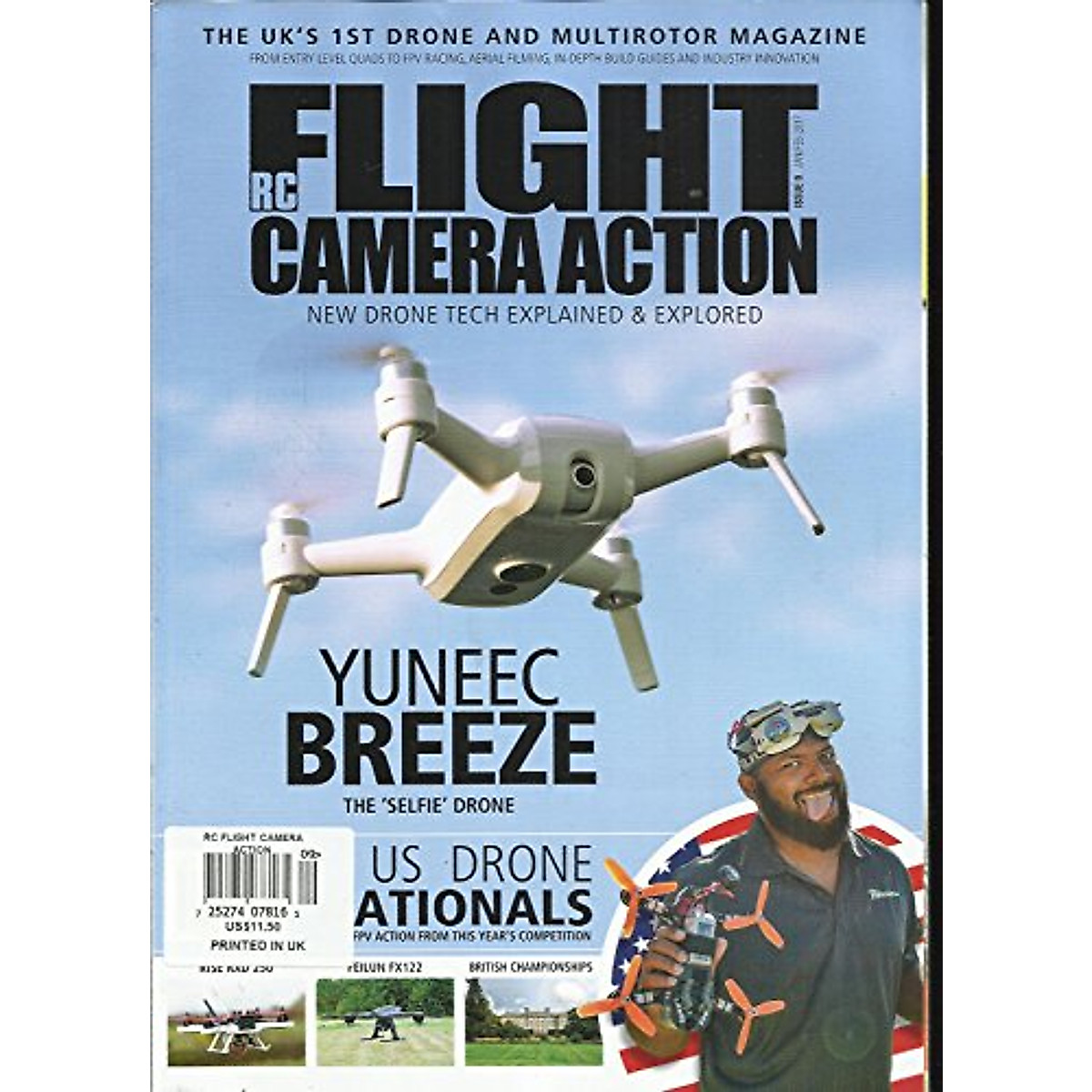 RC FLIGHT CAMERA ACTION MAGAZINE, NEW DRONE TECH EXPLAINED & EXPLORED, 2017