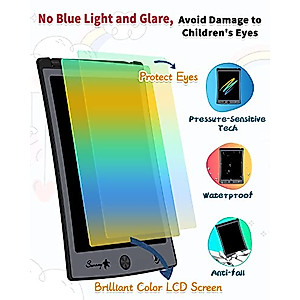 LCD Writing Tablet,Electronic Writing &Drawing Board Doodle Board,Sunany 8.5" Handwriting Paper Drawing Tablet Gift for Kids and Adults at Home,School and Office (Black)