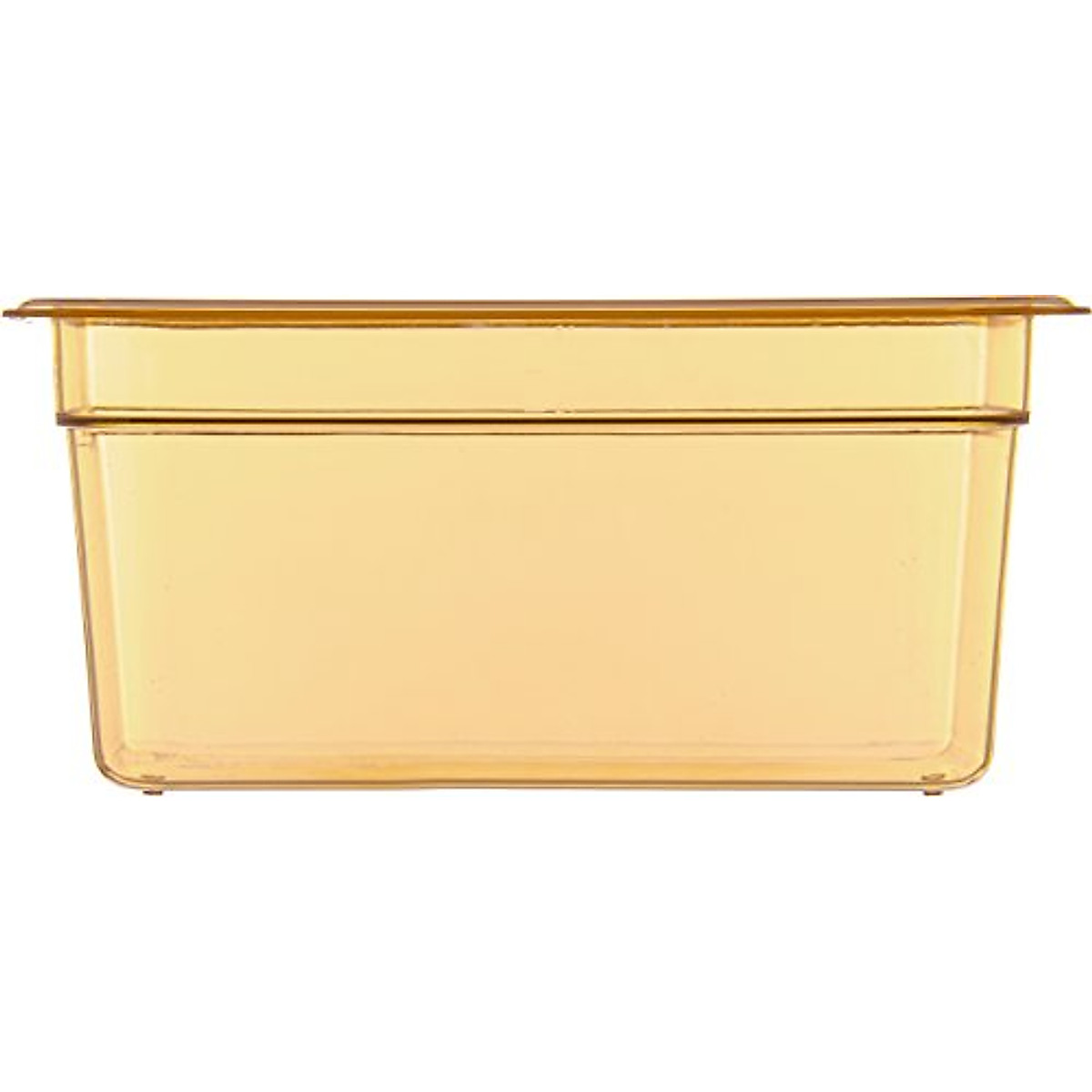 Carlisle FoodService Products 3086213 StorPlus High-Heat Third-Size Food Pan, 5.7 qt. Capacity, 12-3/4 x 7 x 6", Amber (Case of 6)
