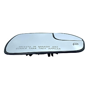 Passenger Right Side Mirror Replacement for 2013 2014 2015 2016 2017 2018 2019 2020 Ford Fusion Side Mirror Glass - Side View Heated Convex Mirror with Blind Spot Rear Holder