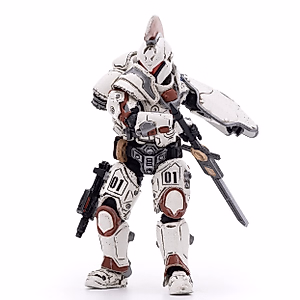 JoyToy 1/18 Action Figures 4-Inch 01st Legion - Steel Dark Source Collection Action Figure Military Model Toys (Ice Sword)