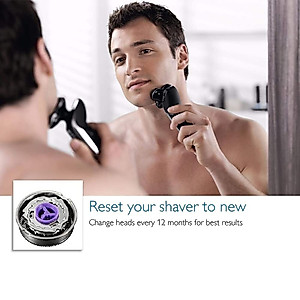 Replacement Shaver Head For Philips Norelco HQ4 HQ3 HQ5 HQ55 HQ56 HQ851 HQ912 HQ136 HQ6900 HQ6940 HQ6868 HQ6970 Razor Blade 3 Pack