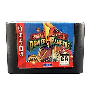 Mighty Morphin Power Rangers- Sega Genesis (Renewed)