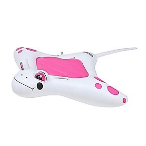 Toxz Floating Inflatable Circle for Kids, Armrest Design Inflatable Fish,Durable Environment Protection PVC(Ship from US!)