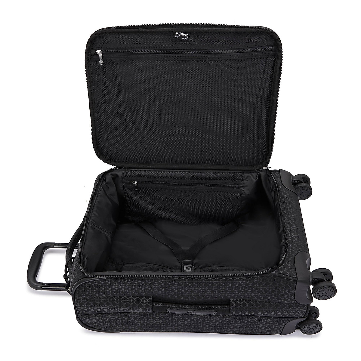 Kipling Women's New Youri Spinner Small Signature Embossed Print