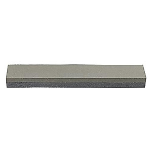 New Star Foodservice 36497 Combination Sharpening Stone Knife Sharpener, 12" x 2" x 1", Gray