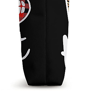 Girl First Day Headstart Leopard Plaid Back School Teacher Tote Bag