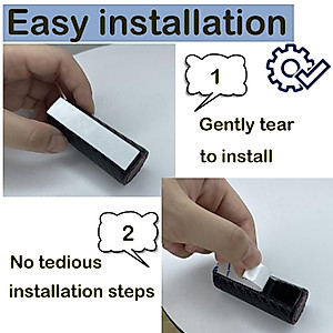 CPWUFIYD Car Lip Balm Holder - Strong Adhesive Upright Insulated for Lipstick Chapstick Holder Women Car Interior Accessories for Car Vent Side Center Console Steering Wheel Below