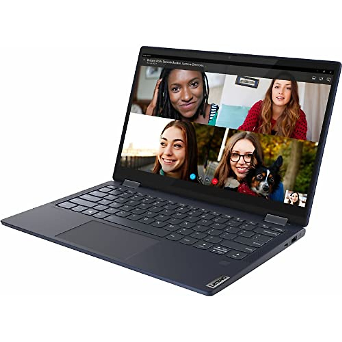 Lenovo Yoga 6 13 2-in-1 Laptop 13.3" FHD IPS Touchscreen (72% NTSC) AMD Octa-Core Ryzen 7 5700U (Beats i7-10710U) 16GB RAM 2TB SSD Fingerprint Backlit Dolby Atmos Win11 Blue + Pen