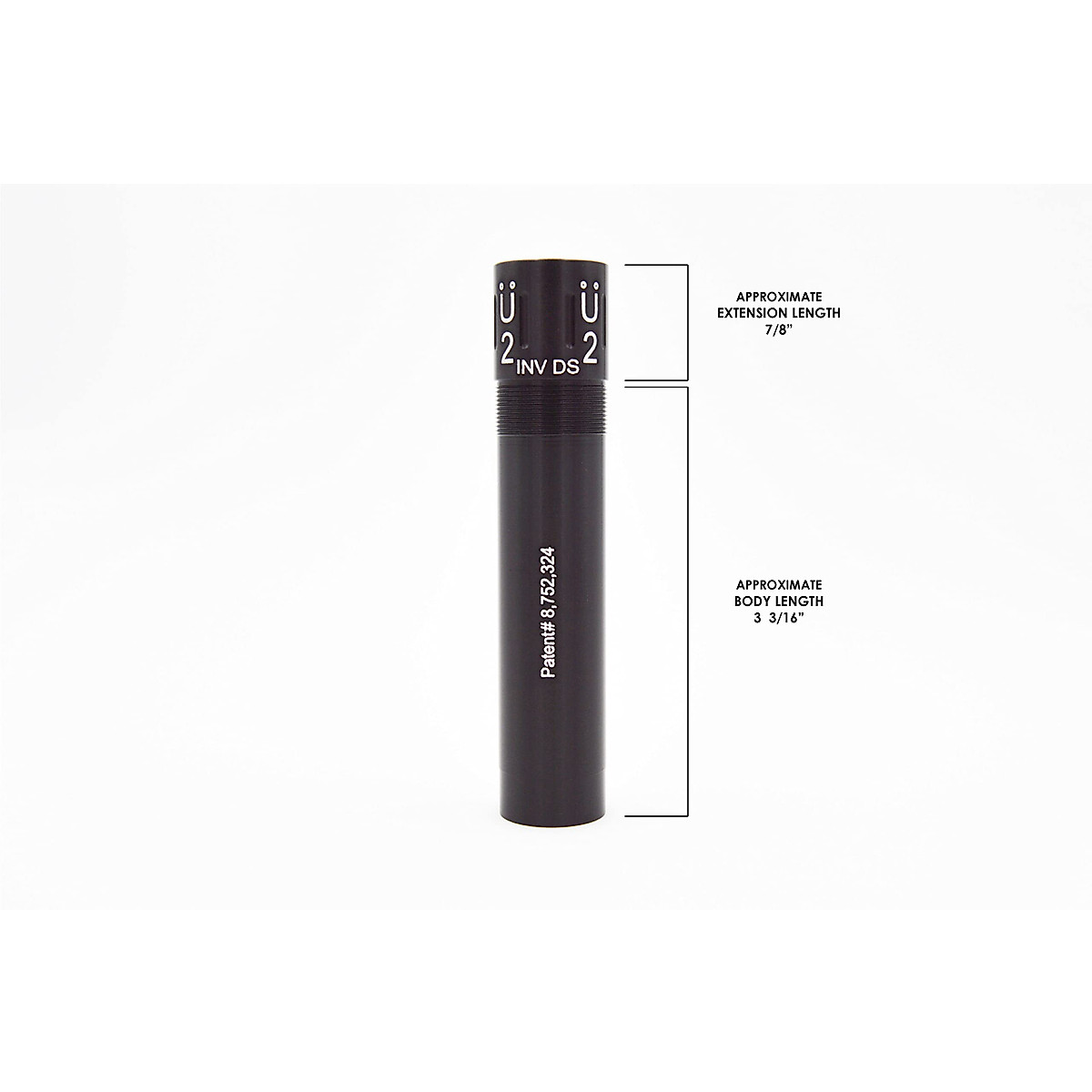 Muller Choke Tubes [INV DS 12 Gauge Featherlite Competition Choke Tube Used for Browning 725 & A5 INVECTOR DS (U0)