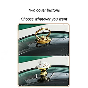 Buffet Warmer Set with Glass Lid - 2 Quart Round Chafing Dish Buffet Set, Ceramic Marble Finish Chafer for Weddings, Parties and Banquets - Perfect for Your Catering Needs