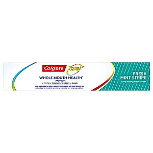 Colgate Total Toothpaste Stripe Gel, Mint, 4.8 Ounce