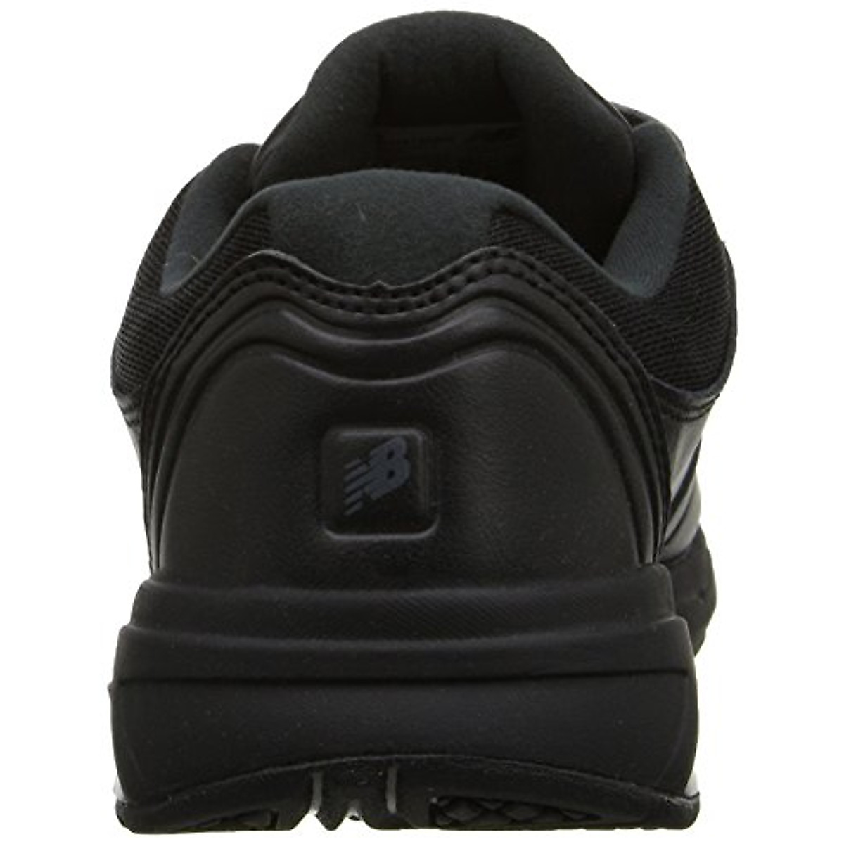 New Balance womens 813 V1 Hook and Loop Walking Shoe, Black, 7.5 Wide US