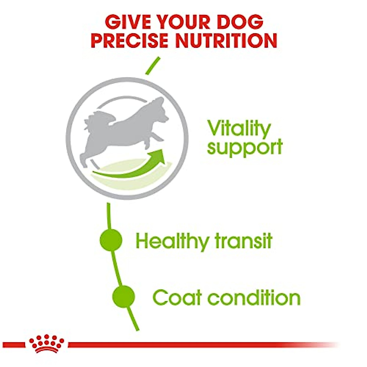 Royal Canin X-Small Adult 8+ Dry Dog Food, 2.5 lb bag