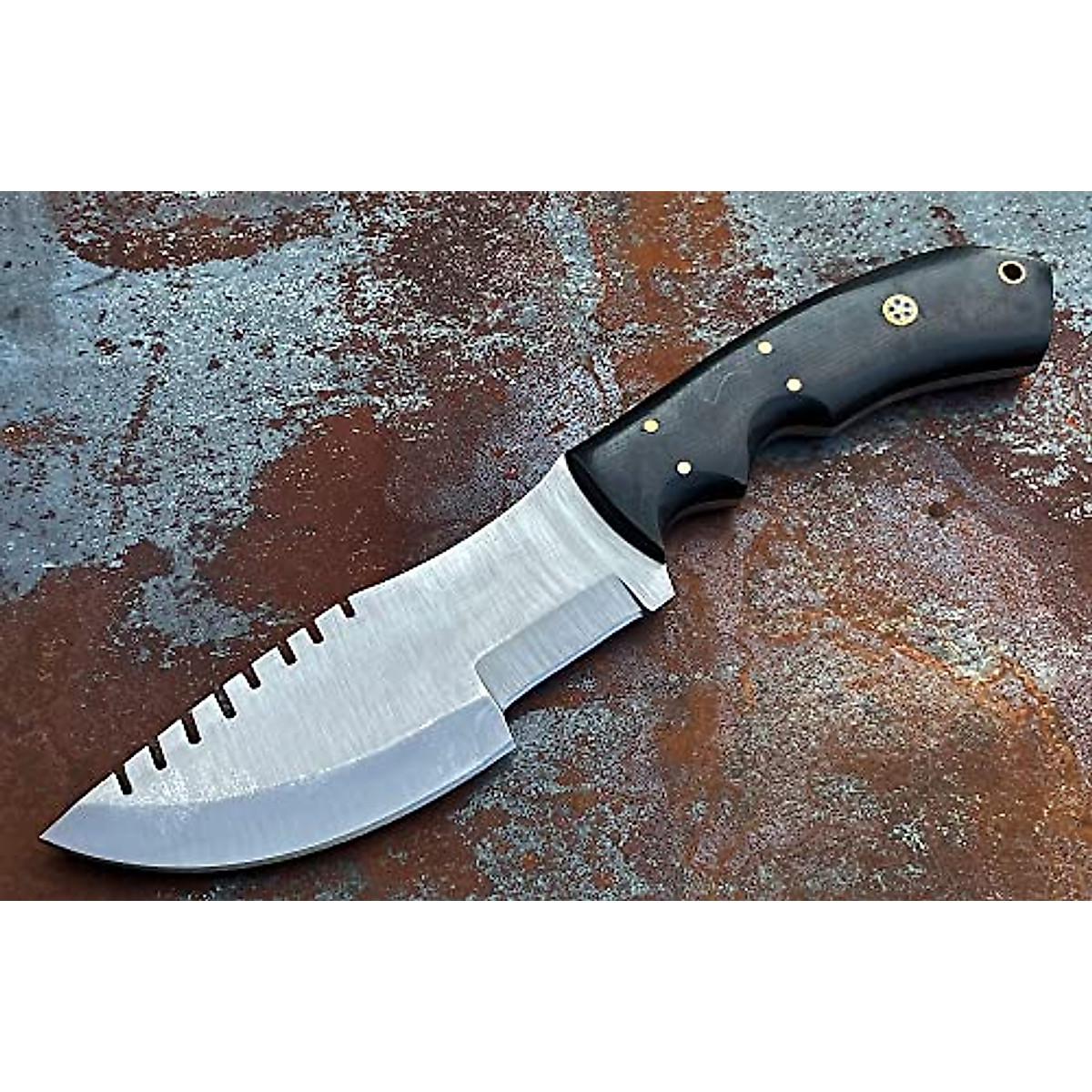Custom Handmade High Carbon 11 Inch Tracker Knife Tactical Knife EDC Micarta Handle