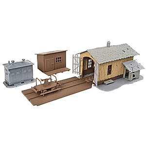 Walthers Trainline HO Scale Model Trackside Tool Buildings