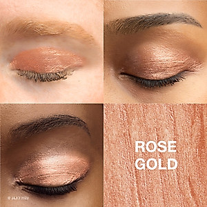 Neutrogena Sensitive Skin Eyeshadow + Primer, a Longwearing, 2-in-1 Metallic Eyeshadow for Sensitive Skin with Pro-Vitamin B5, Lightweight Cream-to-Powder Formula, Warm Taupe, 0.22 oz