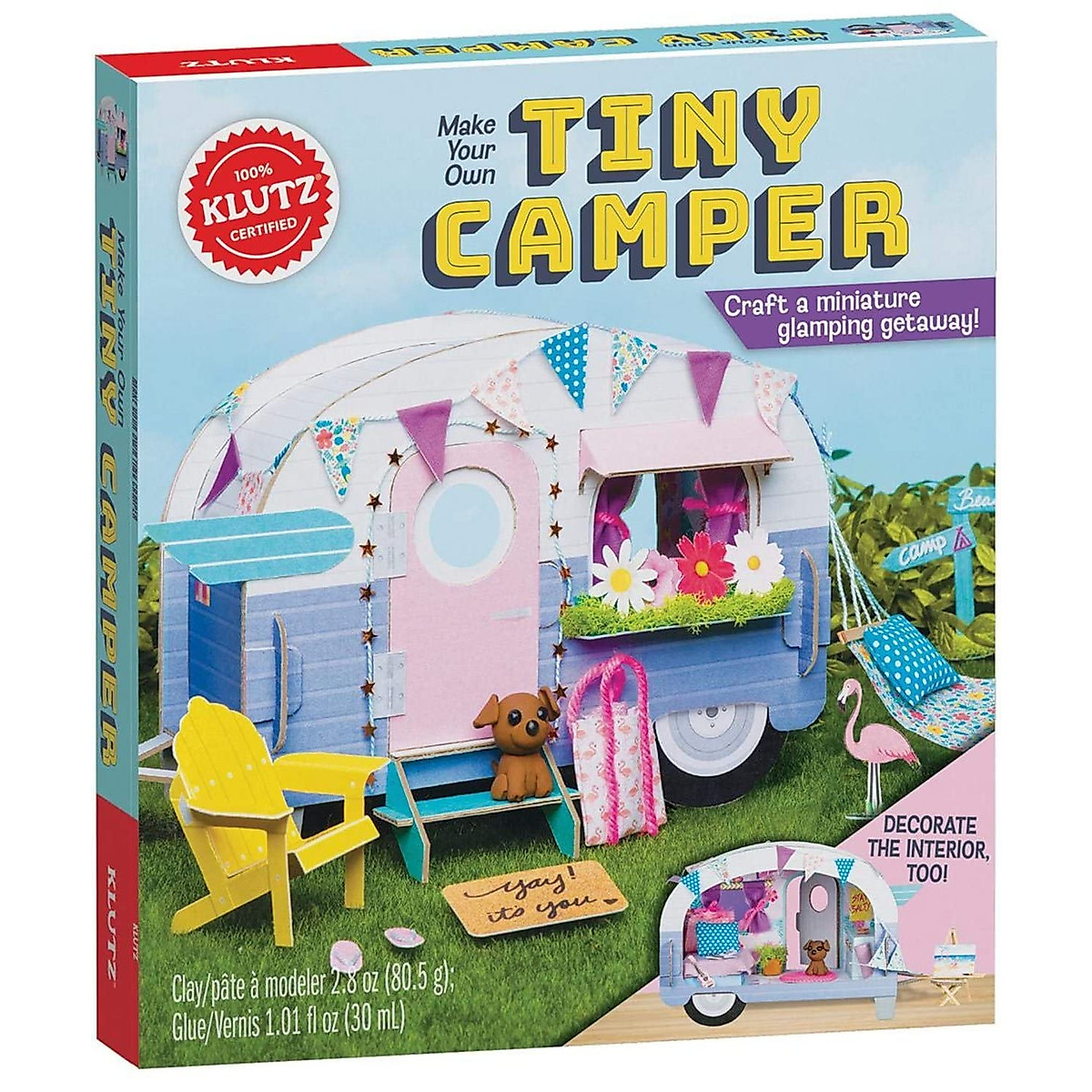 Klutz Make Your Own Tiny Camper Craft Kit