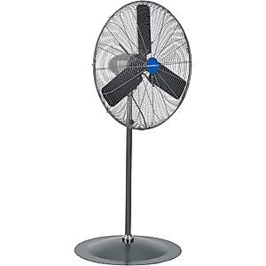 Global Industrial Oscillating Pedestal Fan, 30" Diameter, 1/3HP, 8775CFM