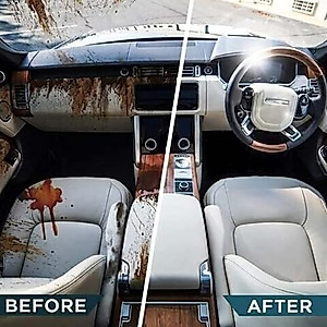 LJXWRF Amplesunshine Foam Cleaner, Multifunctional Car Foam Cleaner Spray, Powerful Stain Removal Kit 100ml, Foam Cleaner for Car and House Lemon Flavor (100ML-3PCS)