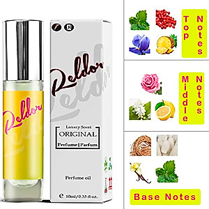 Reldor Womens Perfume, Roll On Perfume Oil with Ferom for Women Mini Travel Size, Ferom Para Ataer Homber, Sandazee Ferom oil, women Ferom