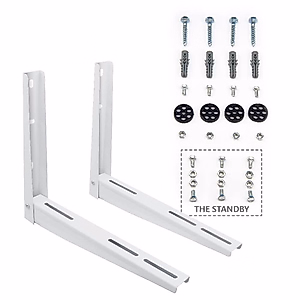 LBG Products Wall Mounting Bracket for Ductless Mini Split Air Conditioner Condensing Unit 1-2P, Support up to 265lbs (7000-12000 BTU)