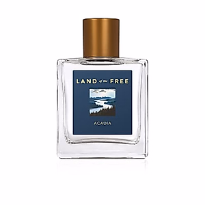 Land of the Free Acadia Eau de Toilette Spray, 3.3 FL OZ, Pack of 1
