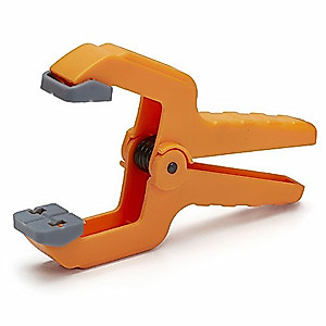 Bora 1-Inch Mini Spring Clamp, 20-pack, 540520. Give yourself an extra hand with these tough polymer mini spring clamps