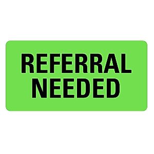 LabelValue.com | REFERRAL NEEDED Medical Records Labels LV-MRL19