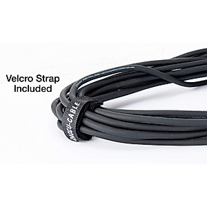 Accu Cable AC3PDMX25 25 Foot 3 pin True DMX Cable Rated at 110 ohms end to end to Ensure no Signal Drop