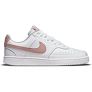 Nike Women's Low-Top Sneakers, White Pink Oxford, 9
