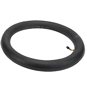 Keenso 16x2.5 Bike Inner Tube,Electric Bicycle Butyl Rubber Inner Tube with Bent Valve for Electric Bike Bicycle Tire