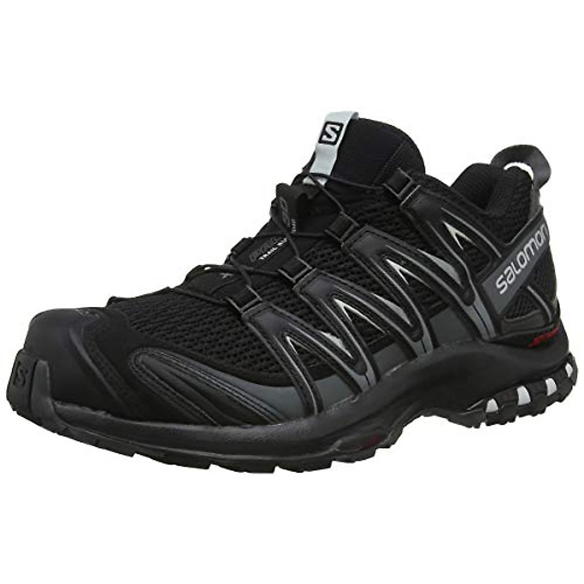 Salomon Men's XA PRO 3D Trail Running Shoes, Black/Magnet/Quiet Shade, 10