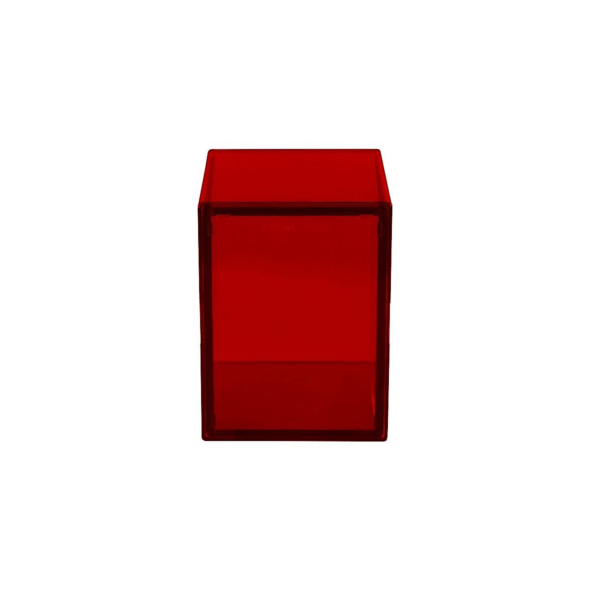 Ultra Pro Eclipse 2-Piece Deck Box: Apple Red - For Pokemon game, MTG, Baseball, Basketball, Football card and other Trading Cards or Board Games storage