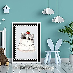 Black Bulletin Board Borders for Classroom Decoration Scalloped 36ft