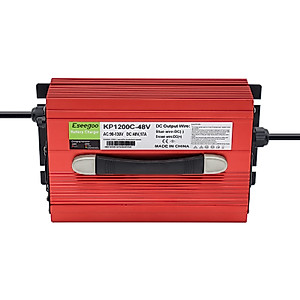 Eseegoo 48 Volt 17 AMP Golf Carts Battery Charger Compatible with EZGO RXV & TXT Battery Charger for 48 Volt Golf Carts with RXV Plug/ 3 Pin Triangle Style Plug