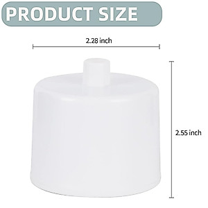 NAYELF 4 Pcs Replaced Filters for Cat Water Fountains & 2 Pcs Sponges for Water Pump