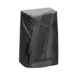 QWORK Black Treadmill Cover - Waterproof and Durable 46" L x 38" W x 66" H - Suitable for Most Folding Treadmills - Comes with Storage Bag