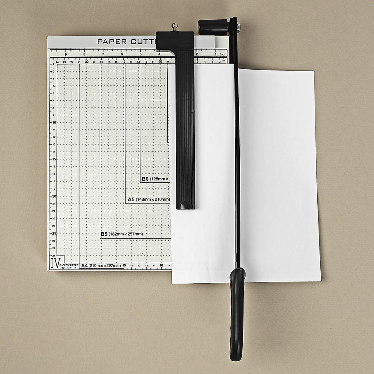 Paper Cutters and Trimmers Cutting Board Table Cutter for A4, B5, A5, B6, B7 Office School