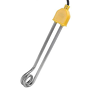 Labuduo Immersion Heater, Immersion Boiler Blow Up Hot Tub Portable 1000W Pool Heater for Bathroom Sinks Outdoor Pond, Buckets, and Inflatable Swimming Pools(12)