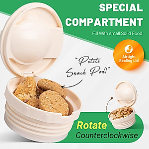 Charcy 17 Ounce Kids Thermos for Hot Food - Soup Thermos with Folding Spoon - Insulated Food Jar for Hot & Cold Food - Green Horse