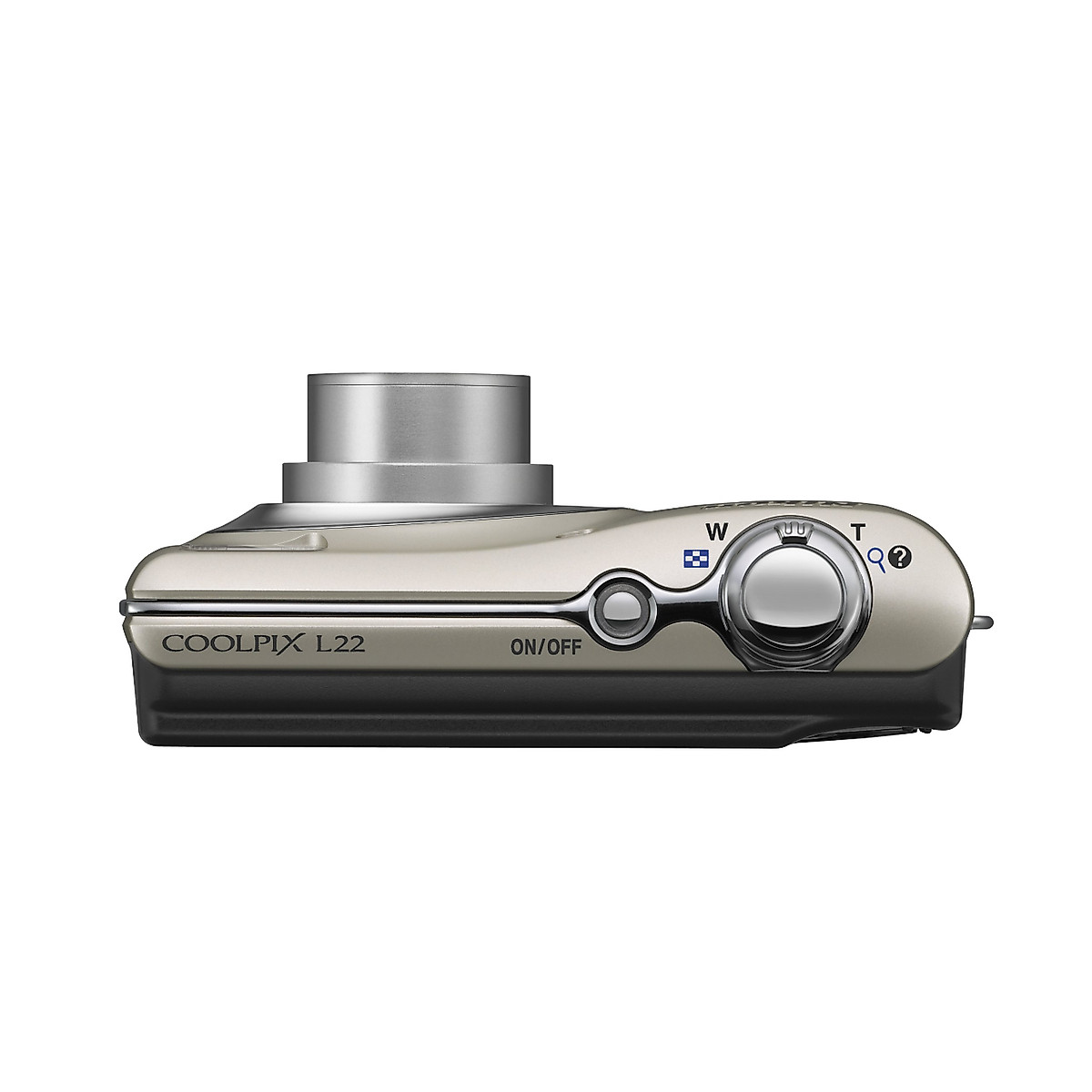 Nikon Coolpix L22 12.0MP Digital Camera with 3.6x Optical Zoom and 3.0-Inch LCD (Silver)