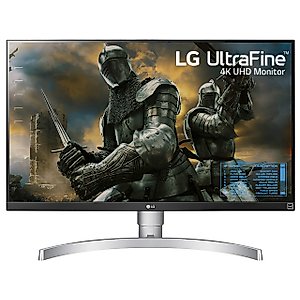 LG 27UK650-W 27in 4K UHD IPS Monitor with HDR10 and AMD FreeSync Technology (2018) (Renewed)