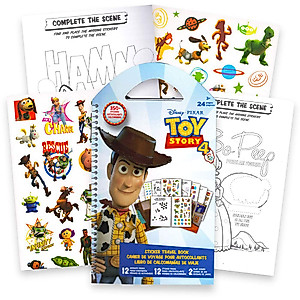 Pink Fong Baby Shark Baby Shark Magnetic Drawing Board Set - Bundle Baby Shark Drawing Board Kids and Toddlers Plus Finding Dory Stickers, Toy Story Travel Book, and More (Baby Shark Drawing Pad)