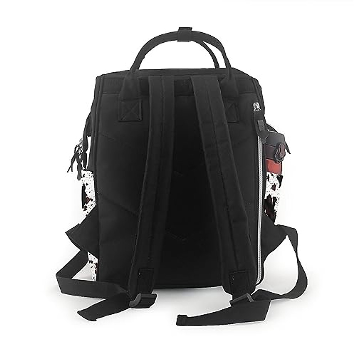 Vbcdgfg cow print Diaper Bag Backpack Large Capacity Nappy Bag for boy girl baby mom and Dad，Multi Functions Nursing Bag