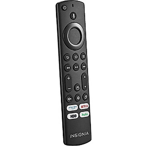 Insignia OEM Remote Control PrimeVideo/Netflix/HBO/Hulu - Black (NS-RCFNA-21) (Renewed)