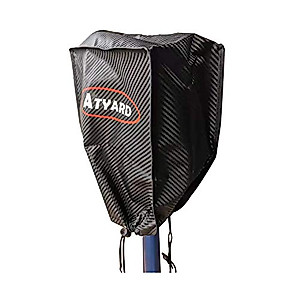 ATYARD RV Electric Jacks Protective Cover, Universal 600D Polyester Electric Tongue Jack Cover Trailer RV Electric Tongue Jack Protective Cover (Large Size 14″H x 5″W x 10″D)