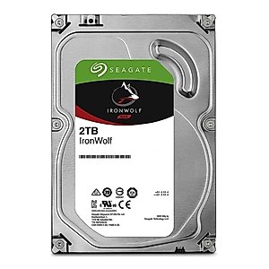 Seagate IronWolf 2TB NAS Internal Hard Drive HDD – 3.5 Inch SATA 6Gb/s 5900 RPM 64MB Cache for RAID Network Attached Storage (ST2000VN004)